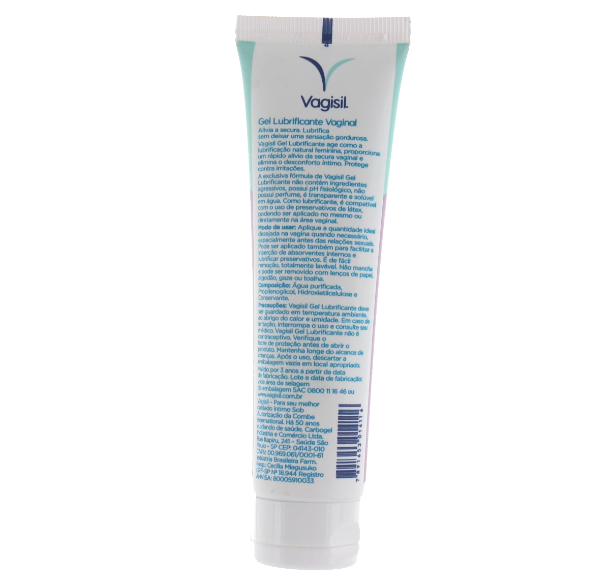 Gel Lubrificante Vaginal Vagisil com 100g | Droga Raia