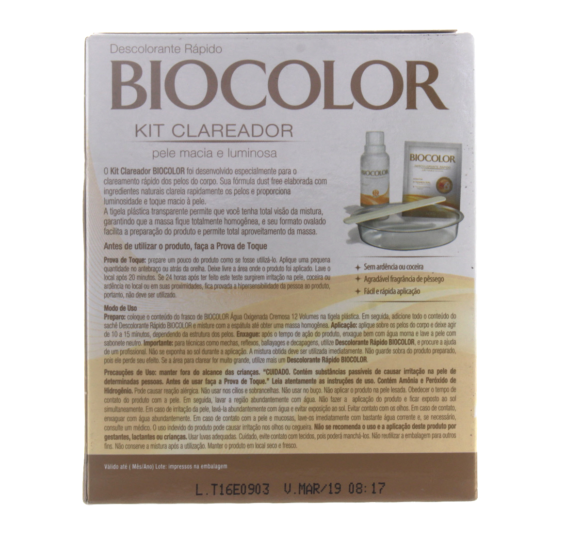 Kit Descolorante com Quitosan Biocolor | Droga Raia