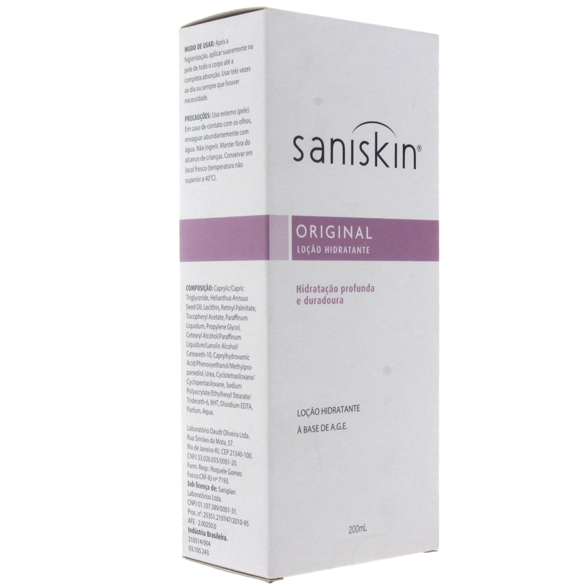 Loção Hidratante Original Sani Skin 200ml | Droga Raia