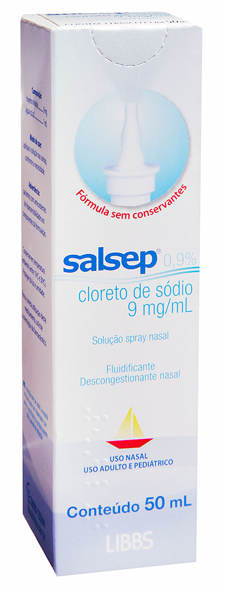 Salsep 50ml Solução Nasal Libbs | Droga Raia
