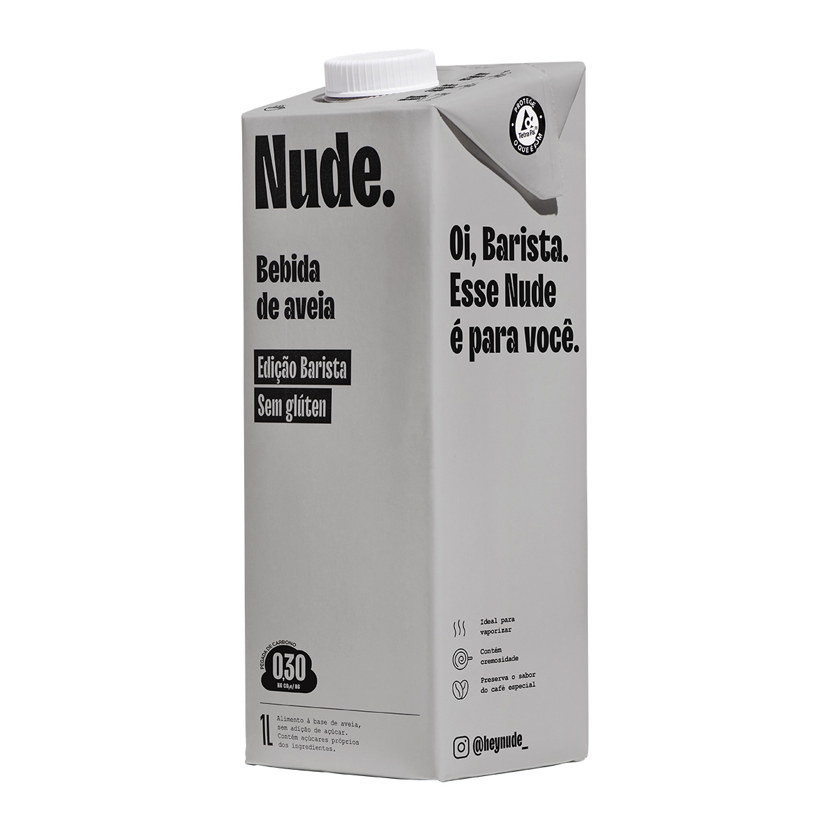 Bebida De Aveia Nude Barista 1l - Mais Preço Bebida De Aveia Nude Barista 1l - Mais Preço