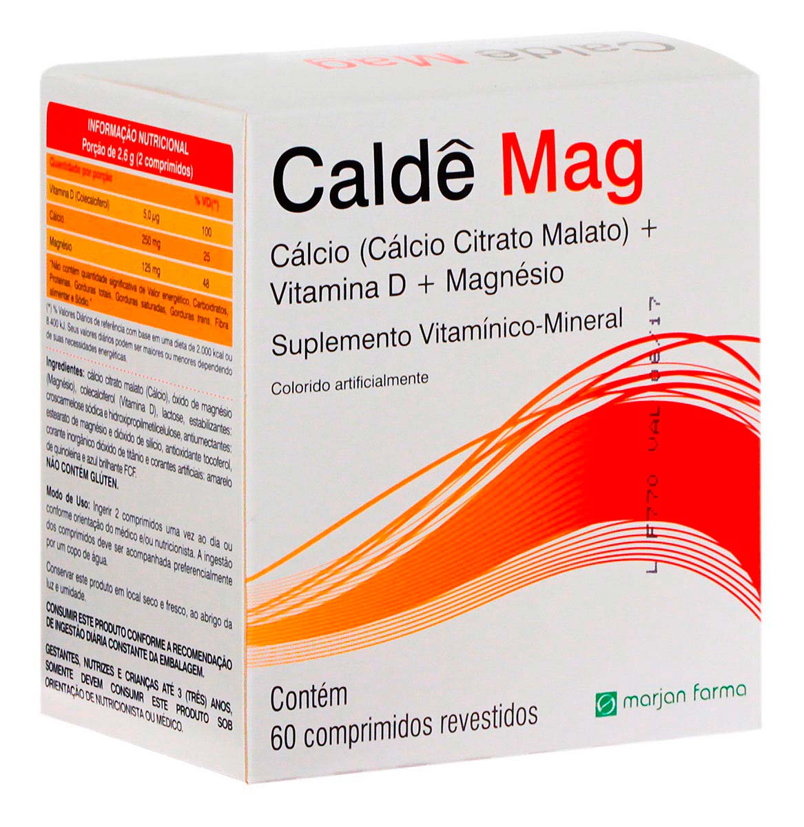 Caldê Mag 60 Comprimidos Caldê | Droga Raia