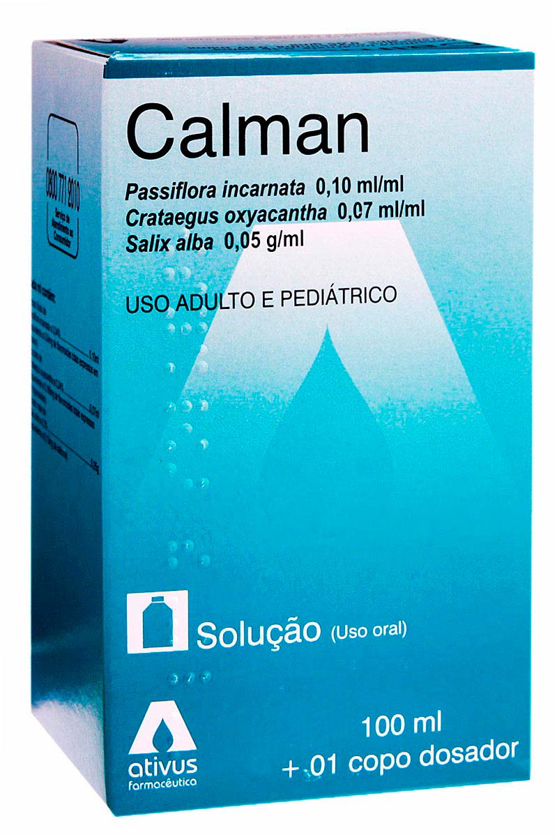 Calman 100ml Solução Oral Ativus | Droga Raia