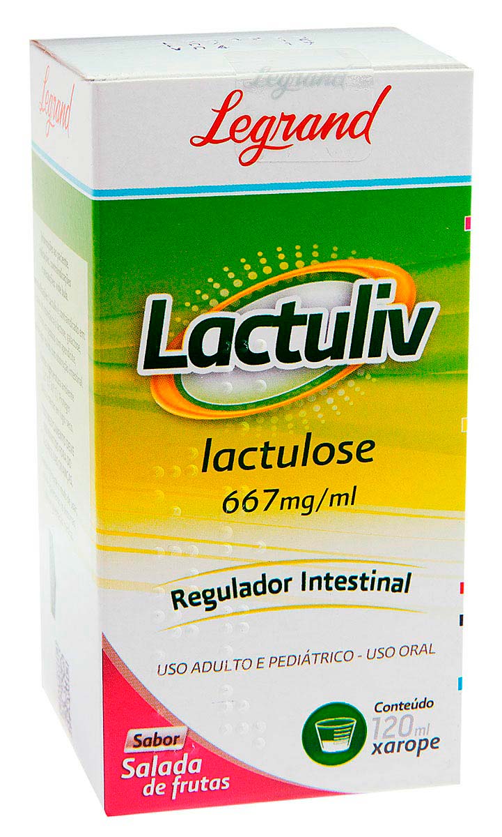 Lactuliv Sabor Salada de Frutas Legrand 120ml | Droga Raia