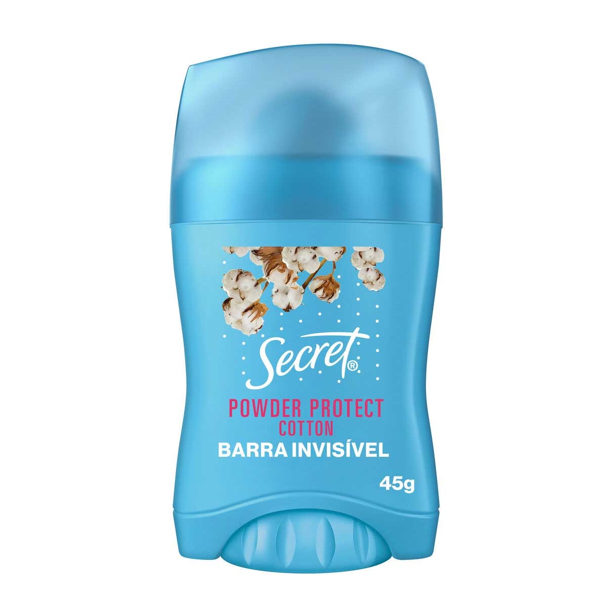 Desodorante Secret Powder Protect Cotton Barra 45g em promoção | Droga Raia