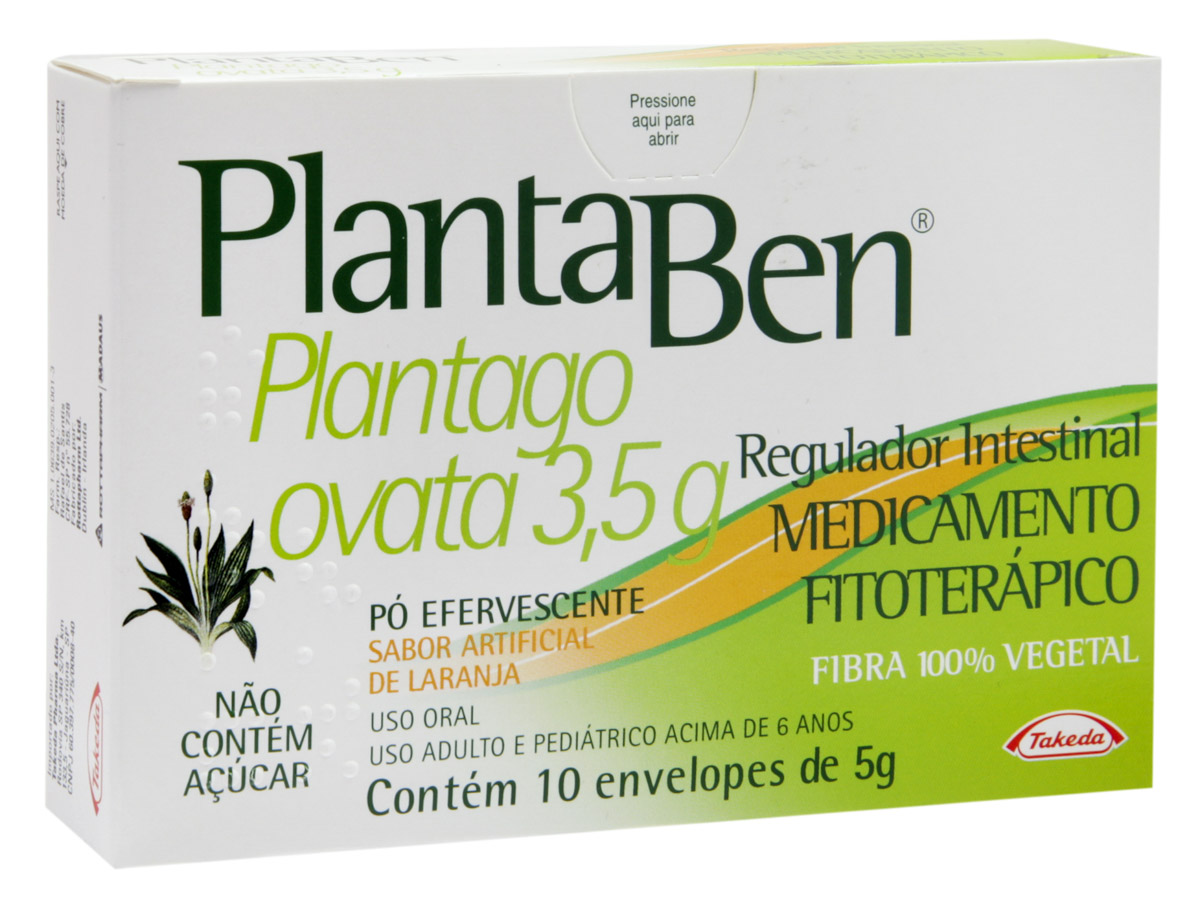 Regulador Intestinal PlantaBen 10 Envelopes Takeda | Droga Raia