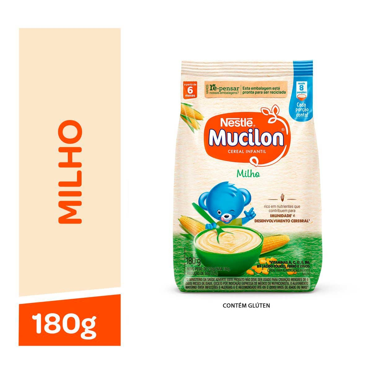 Cereal Infantil Nestlé Mucilon Milho com os melhores preços online ...