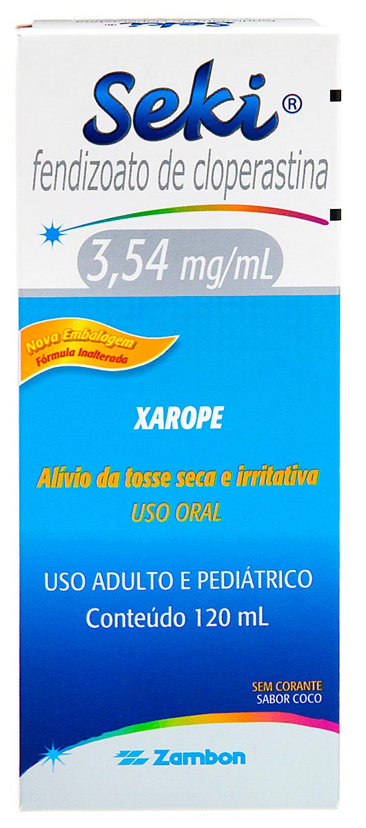 Xarope Seki 3,54mg 120ml Xarope Zambon | Droga Raia