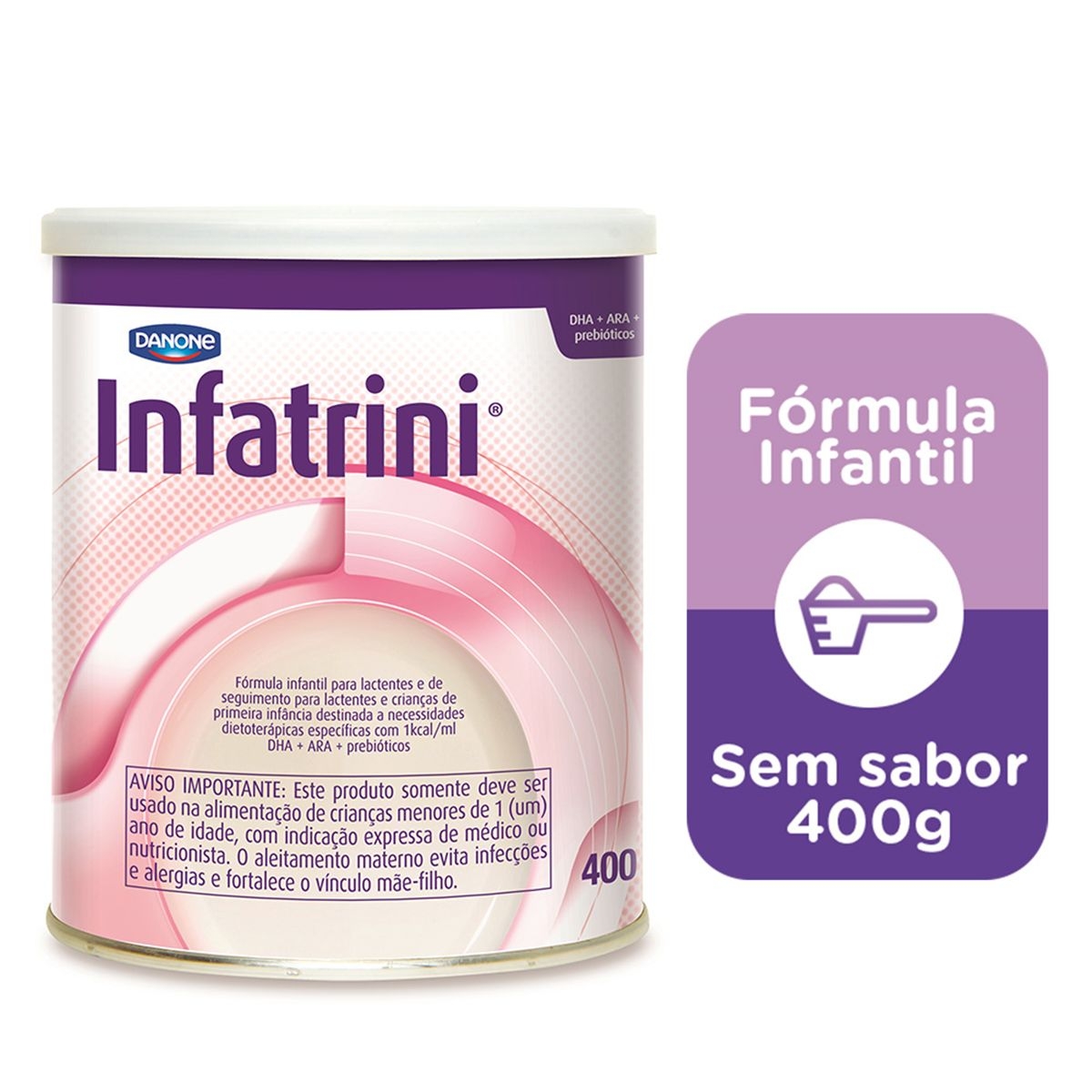 Fórmula Infantil Infatrini Sem Sabor com 400g | Droga Raia