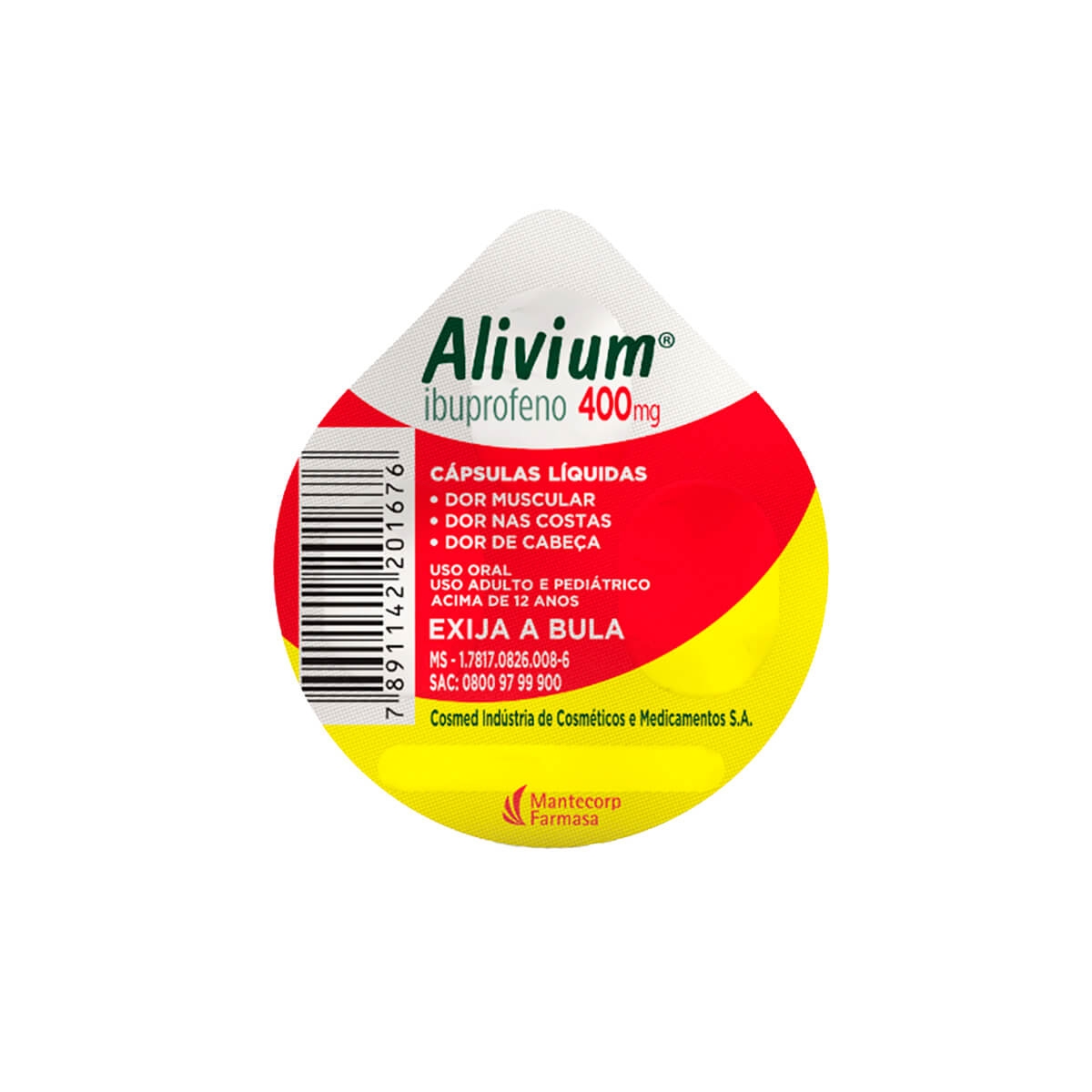 Alivium 400mg 3 Cápsulas Hypera | Droga Raia Alivium 400mg 3 Cápsulas Hypera | Droga Raia