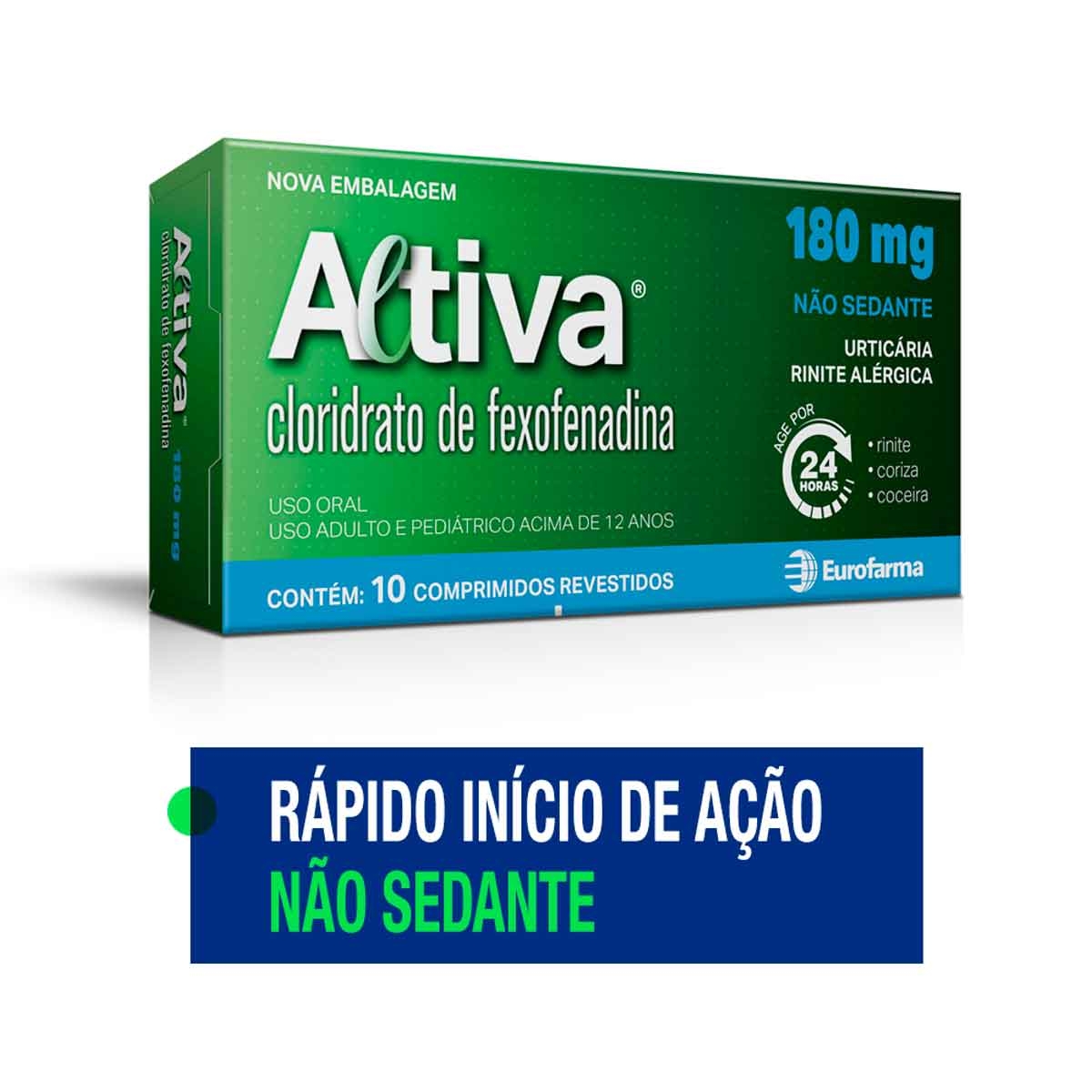 Altiva 180mg com 10 Comprimidos | Droga Raia