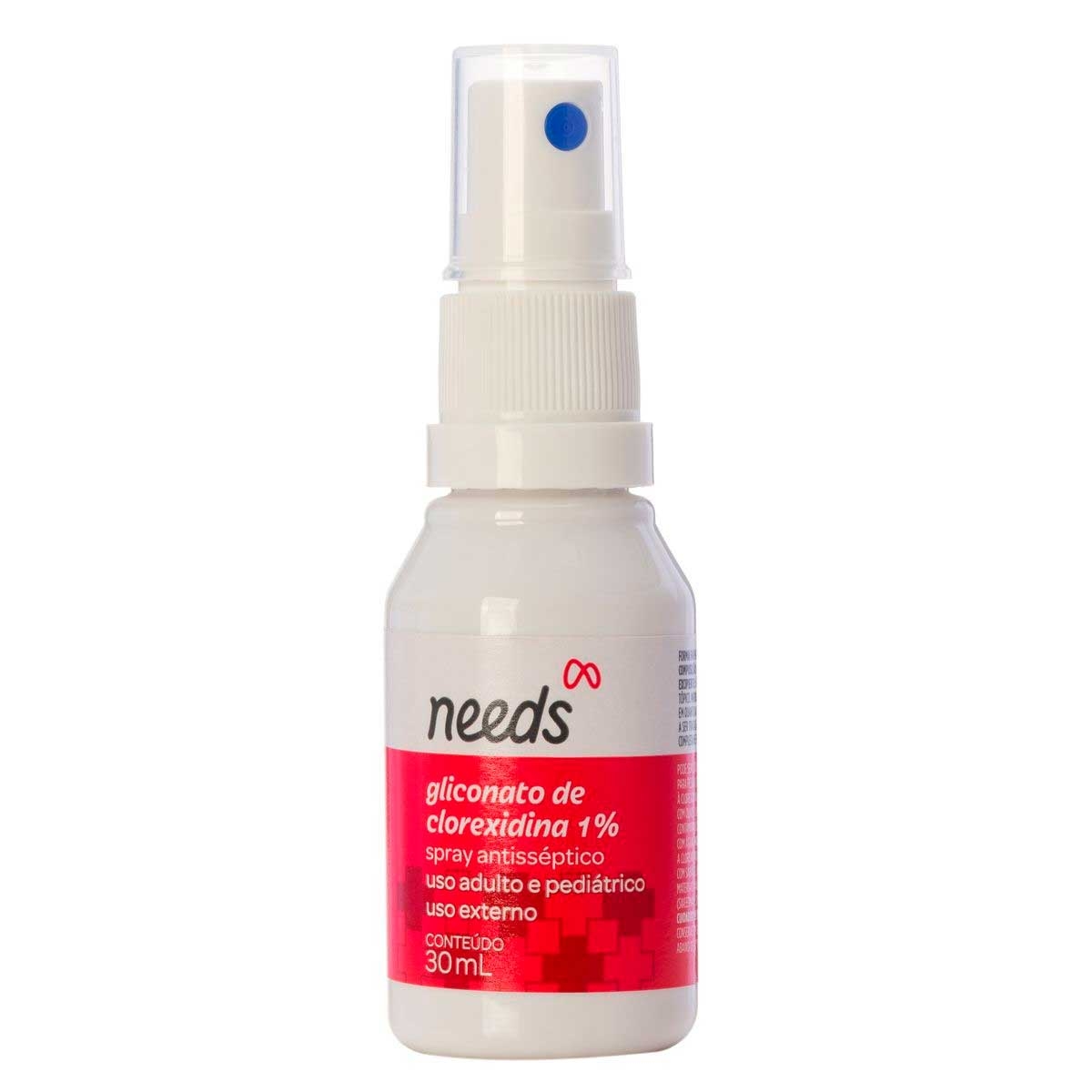 Gliconato de Clorexidina 1% Needs 30ml | Droga Raia