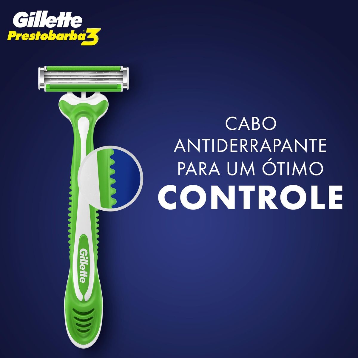 Gillette Prestobarba 3 Sensitive Comfortgel Barbeador Descartável com 2 ...