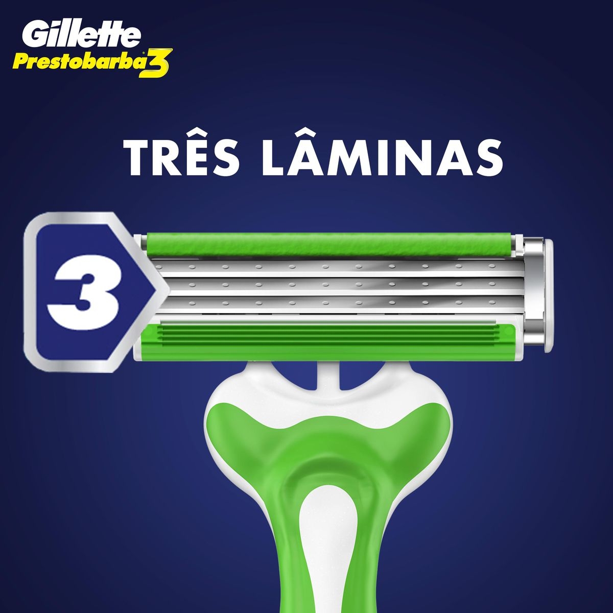 Gillette Prestobarba 3 Sensitive Comfortgel Barbeador Descartável com 2 ...