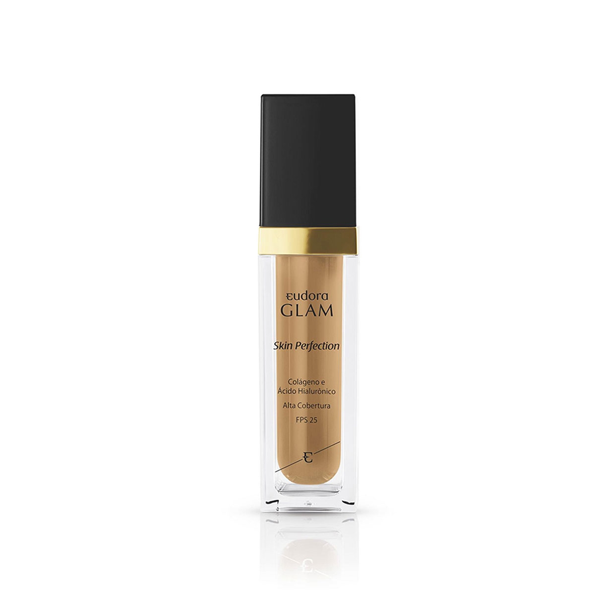 Base Líquida Eudora Glam Skin Perfection Cor 50 30ml - Preço exclusivo ...