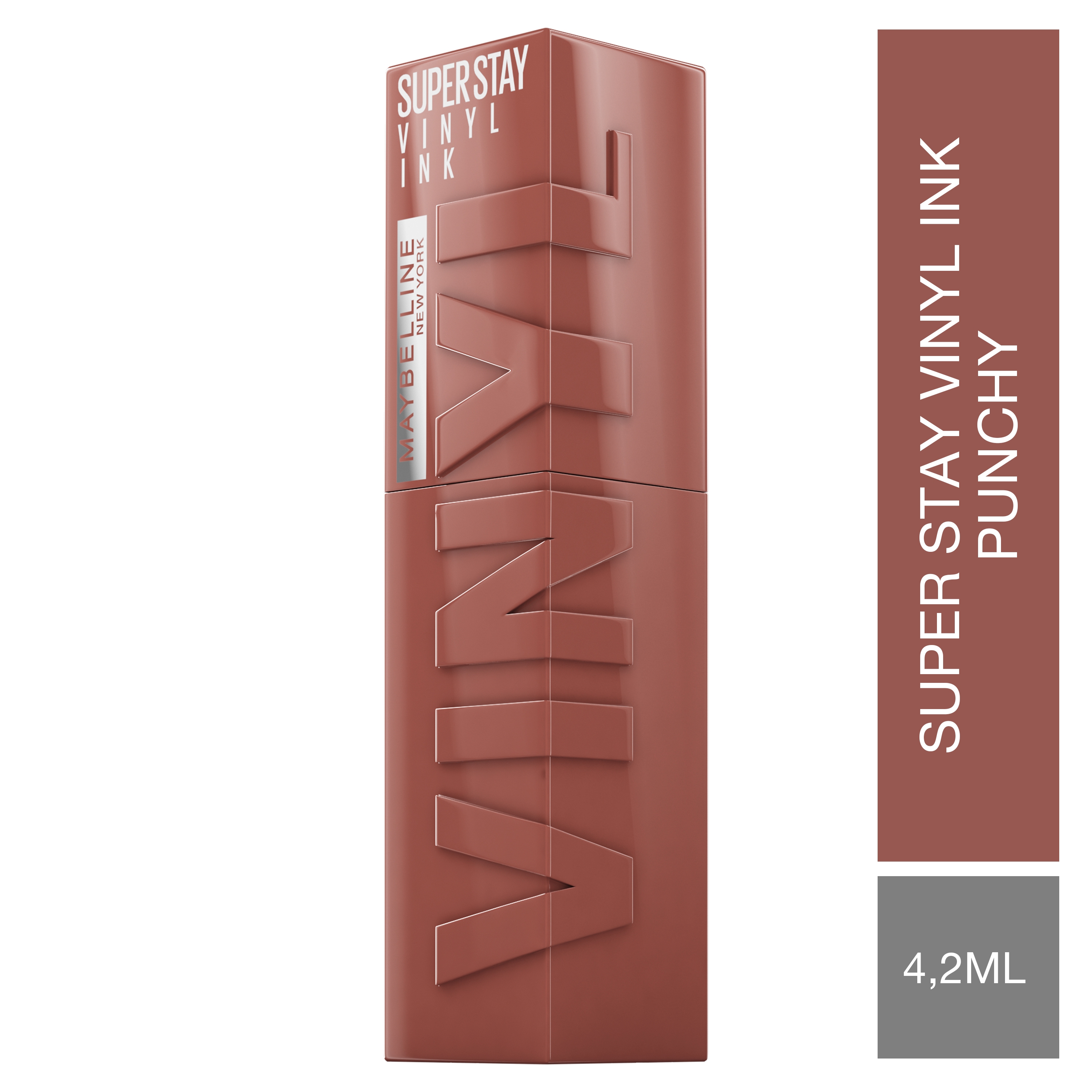 Batom Líquido Maybelline Superstay Vinyl Ink Cor Punchy - Preço | Droga ...