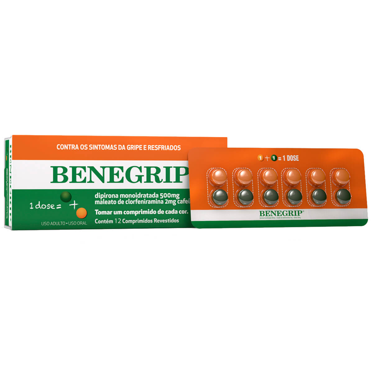 Benegrip 12 Comprimidos Hypera | Droga Raia