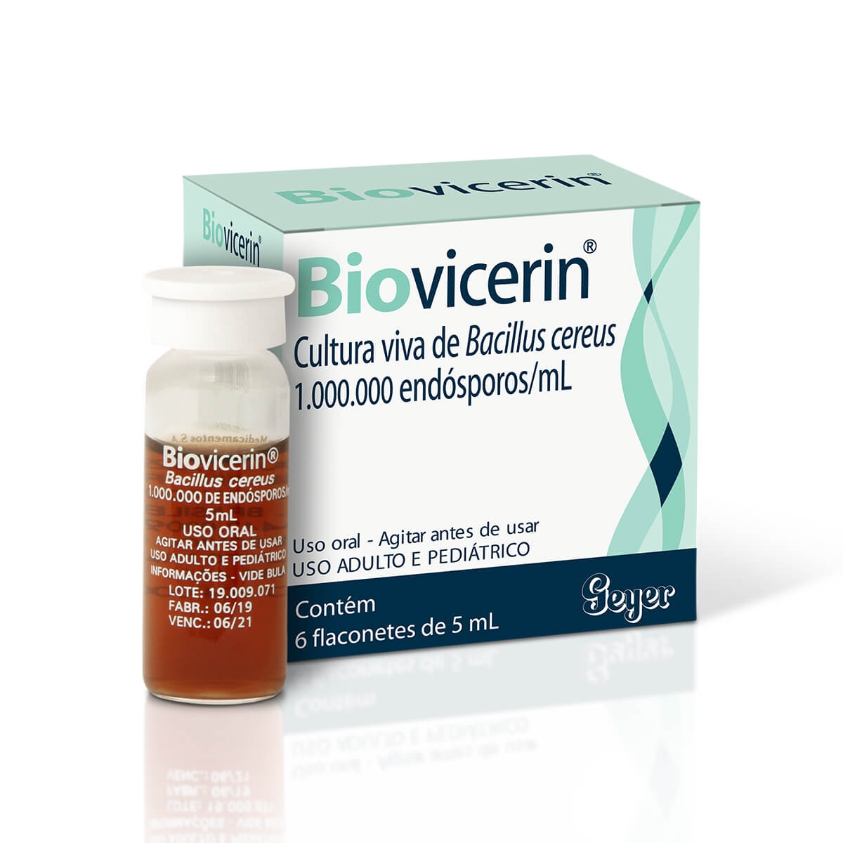 Biovicerin com 6 flaconetes de 5ml | Droga Raia