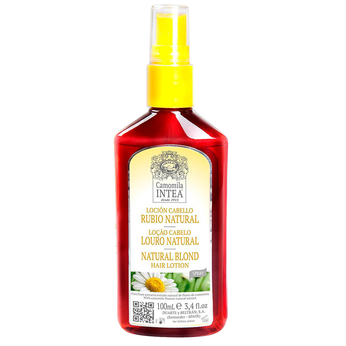 Loção Capilar Clareadora Camomila Intea Loiro Natural em oferta | Droga ...