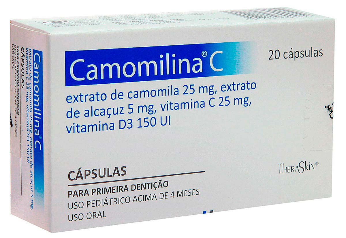 Camomilina C 20 Comprimidos Theraskin | Droga Raia