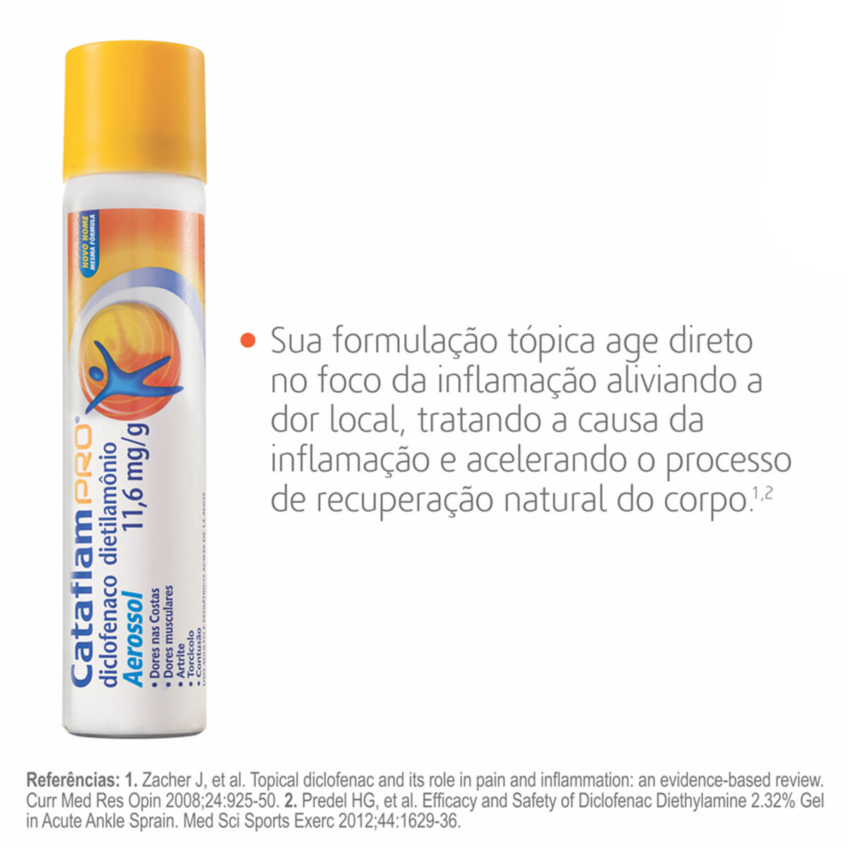 Cataflampro Aerosol 85ml | Droga Raia