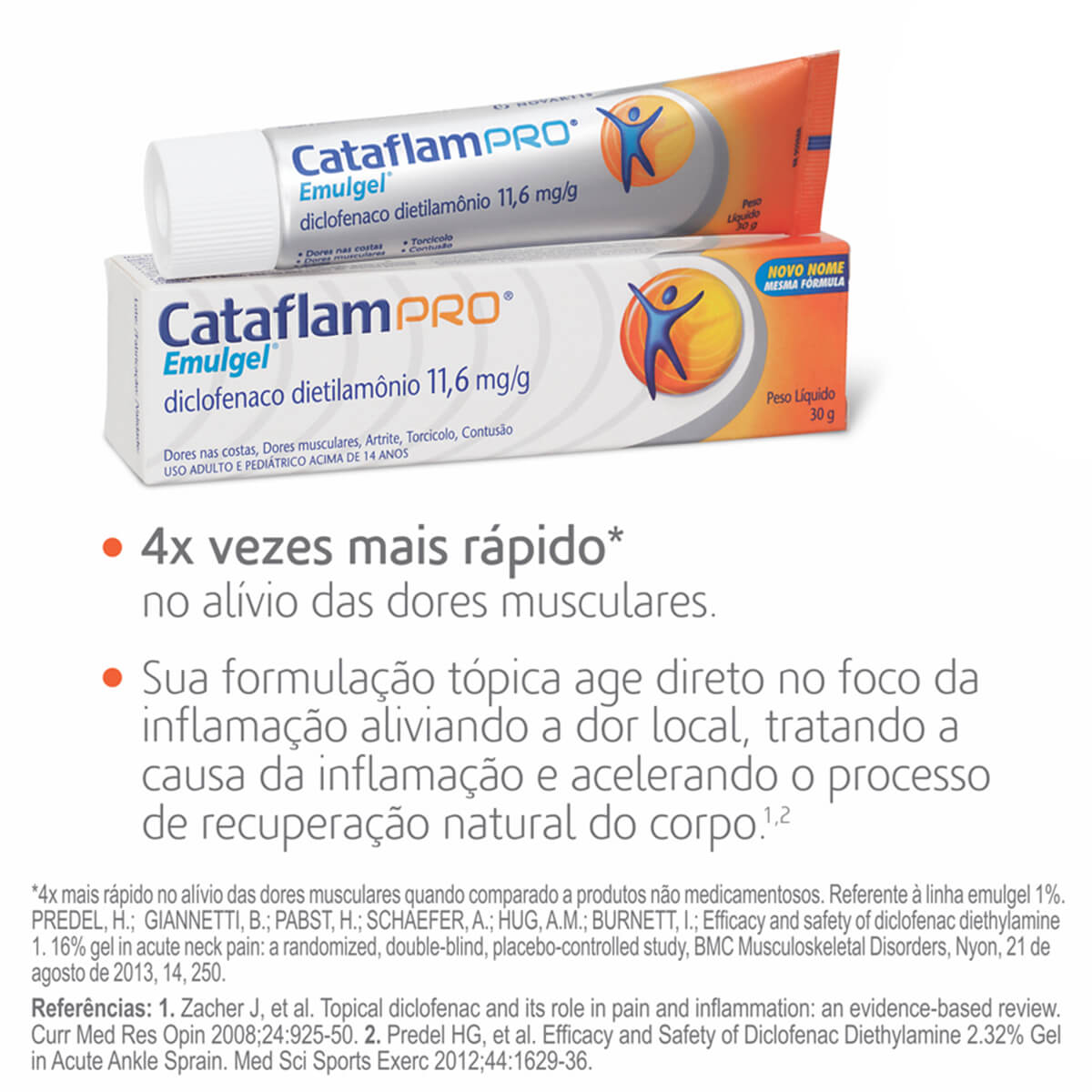 Cataflampro Emulgel Para Tratamento da Inflamação Muscular 30g | Droga Raia