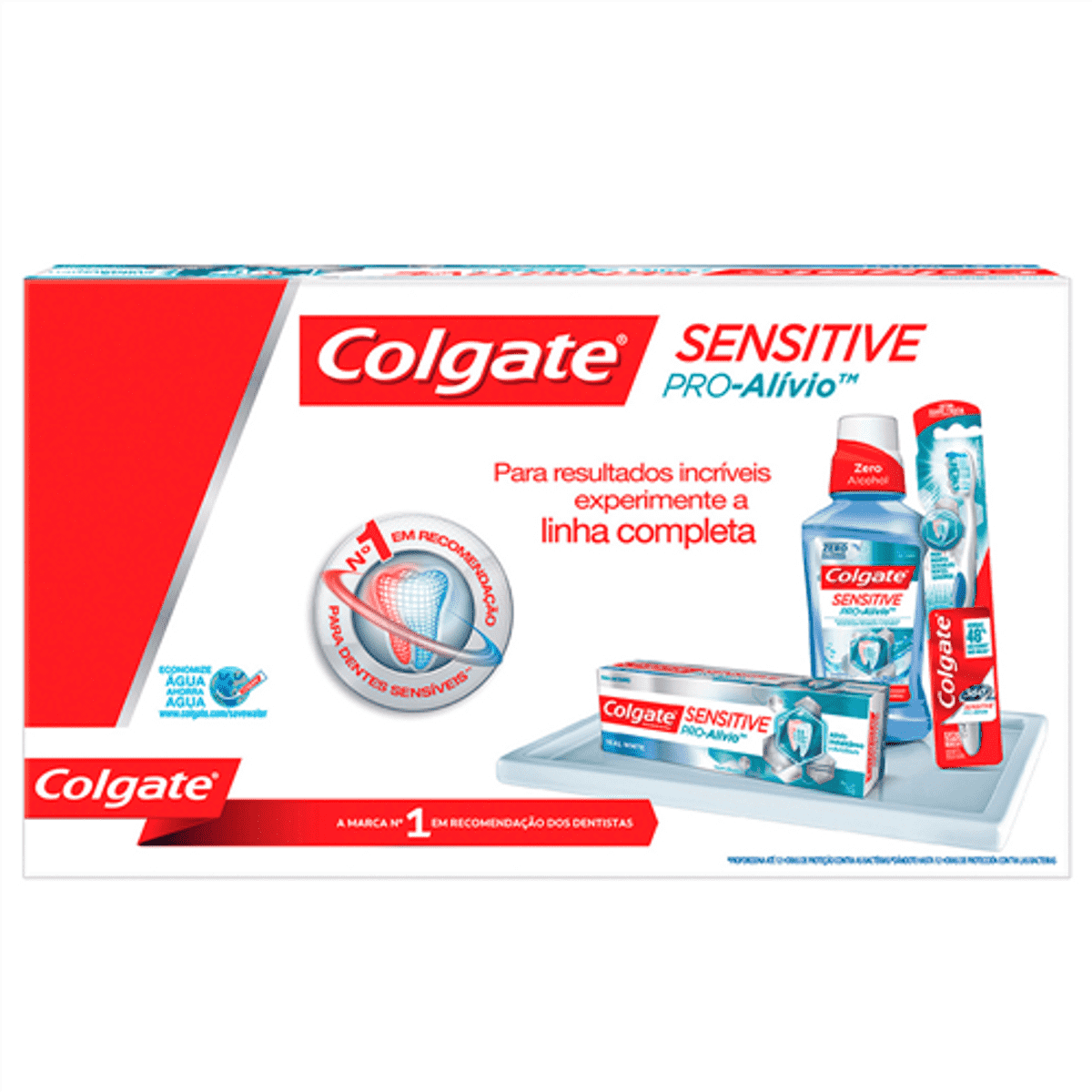 Colgate Colgate Total 12 Sensitive Pro-Alívio Real White 110g Grátis ...
