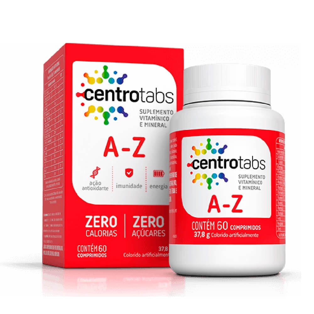 Centrotabs A-Z 60 Comprimidos Neo Química | Droga Raia