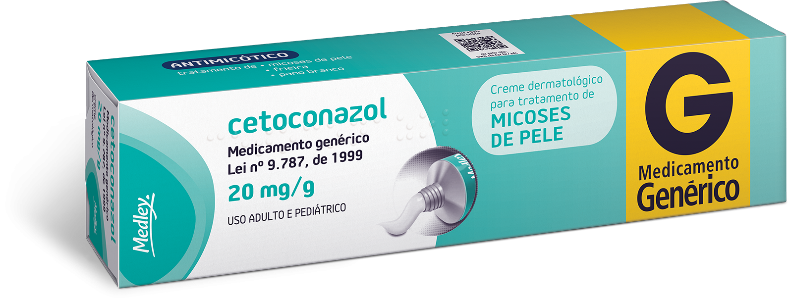 Cetoconazol 20mg/g Medley Creme com 30g - preço e onde comprar | Droga Raia
