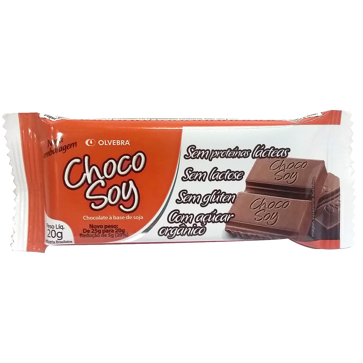 Chocolate ChocoSoy 20g | Droga Raia