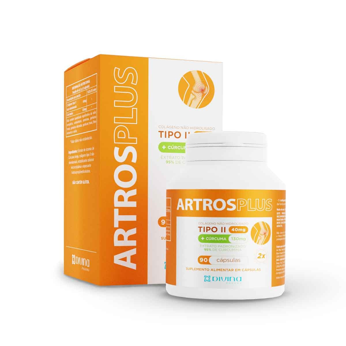 ArtrosPlus Colágeno Não Hidrolisado Tipo II 90 cápsulas - Preço | Droga ...