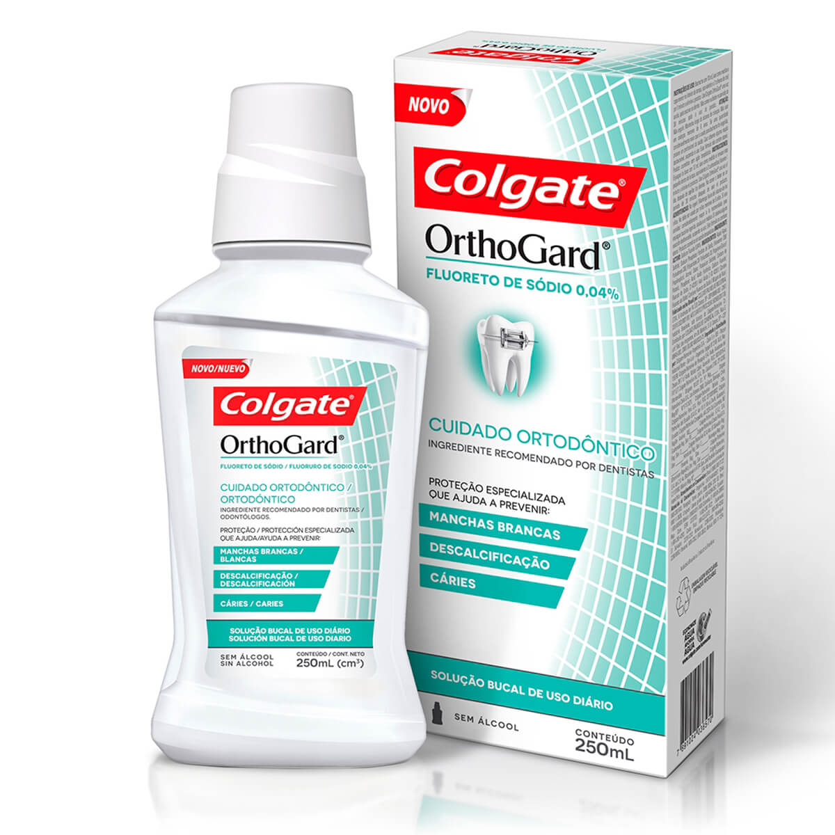 Colgate Antisséptico Bucal OrthoGard 250ml | Droga Raia