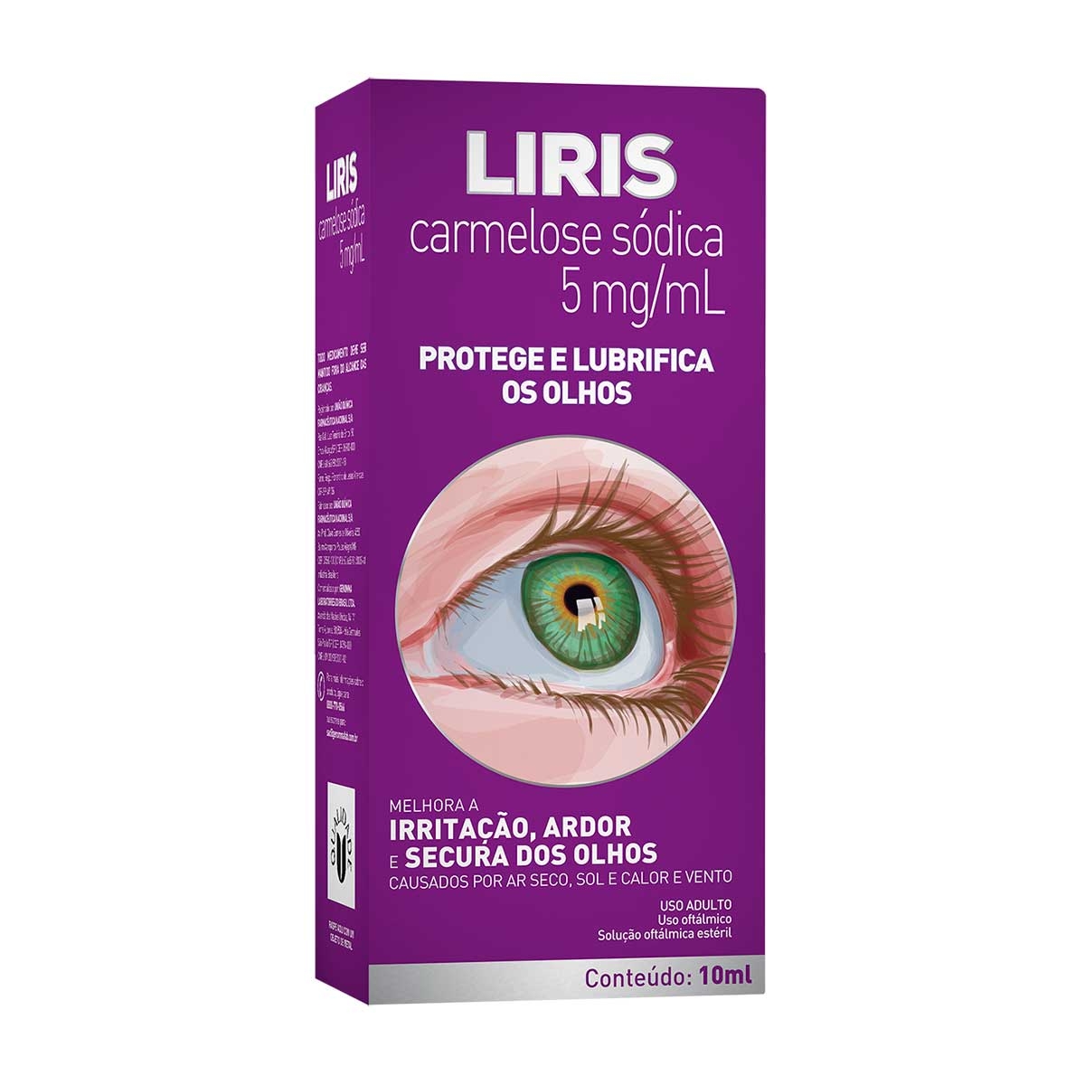 Colírio Liris 5mg/ml com 10ml - Qual o preço e para que serve | Droga Raia