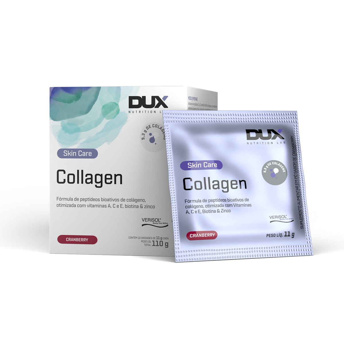 Collagen Dux Nutrition Cranberry Sachê 11g: Menor preço online | Droga Raia