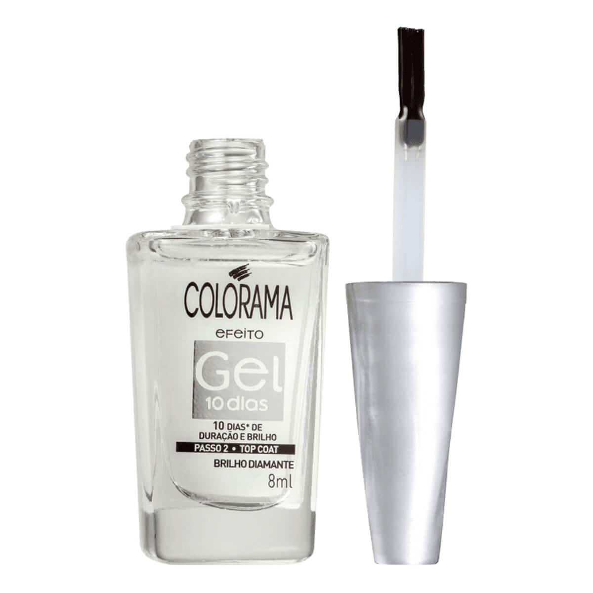 Top Coat Colorama Efeito Gel 10 Dias Brilho Diamante com 8ml | Droga Raia