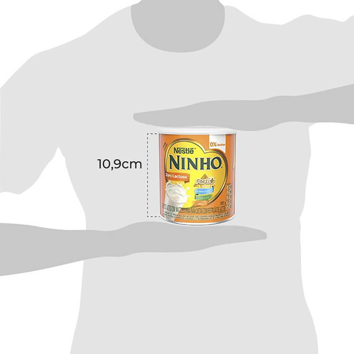 Composto Lácteo Ninho Forti+ Zero Lactose com 380g 380g | Droga Raia
