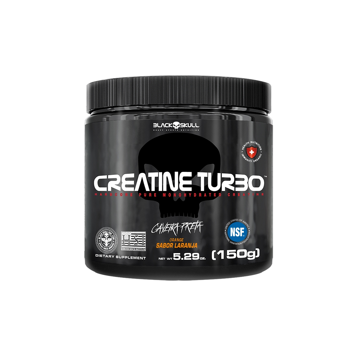 Creatina Black Skull Creatine Turbo Laranja 150g - Melhor preço online ...