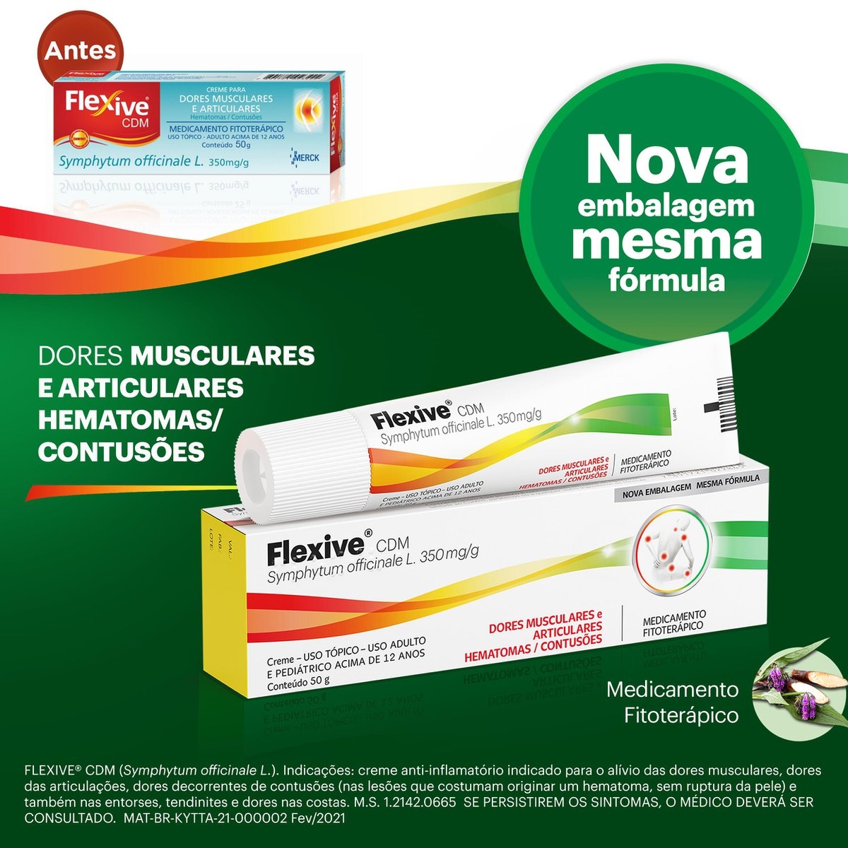 Creme Anti-Inflamatório Flexive CDM com 25g | Droga Raia
