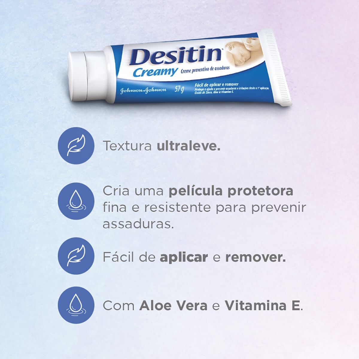 Creme Preventivo de Assaduras Desitin Proteção Diária com 113g | Droga Raia