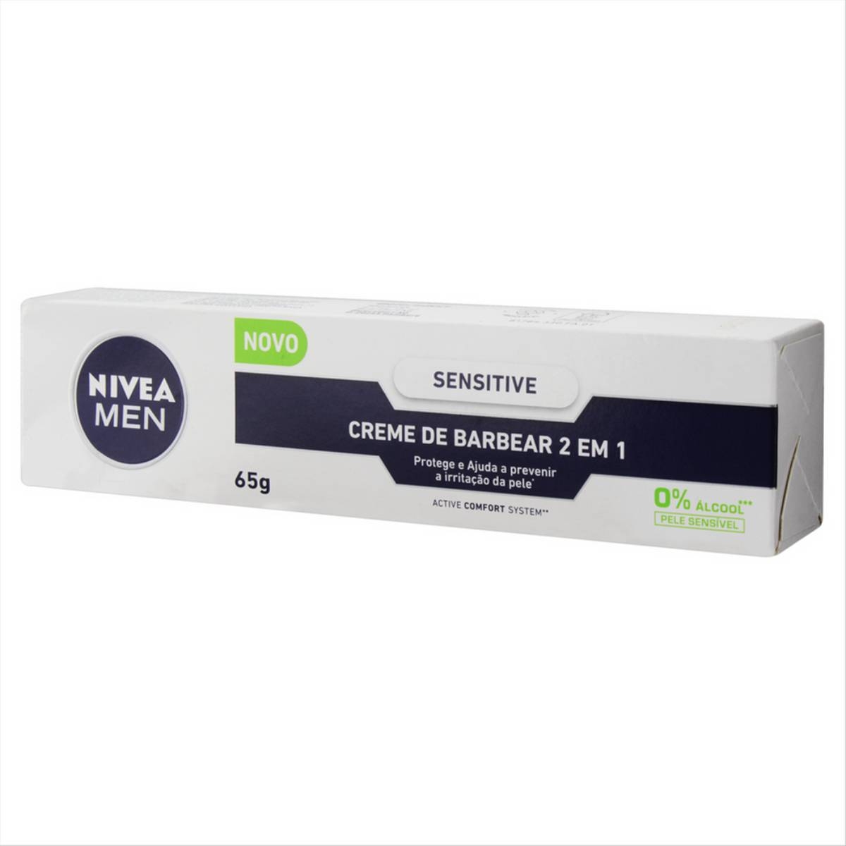 Creme de Barbear 2 em 1 Nivea Men Sensitive 65g | Droga Raia