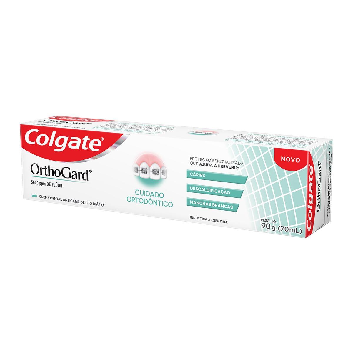 Pasta de Dente Colgate Orthogard com 90g: Menor preço online | Droga Raia