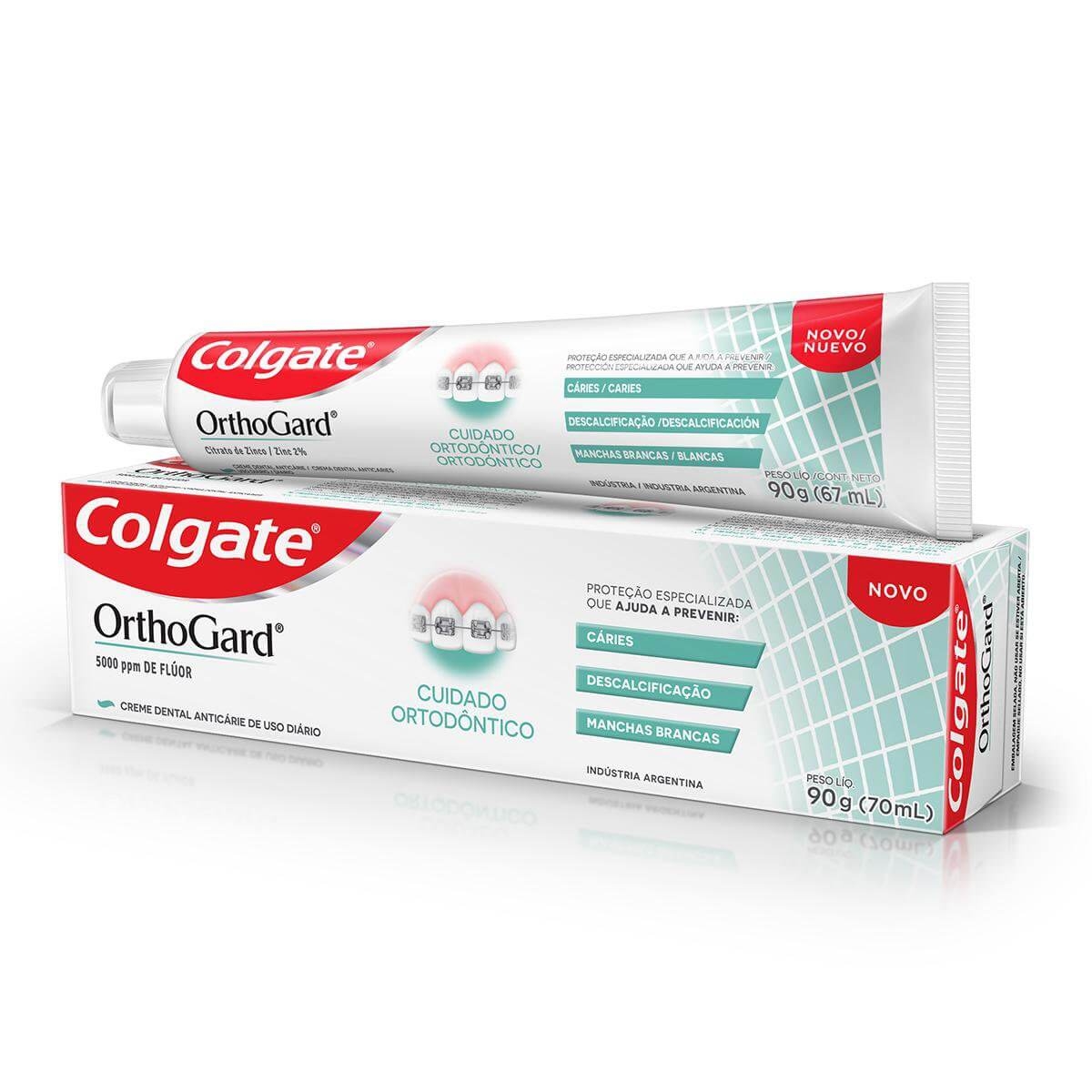 Pasta de Dente Colgate Orthogard com 90g: Menor preço online | Droga Raia