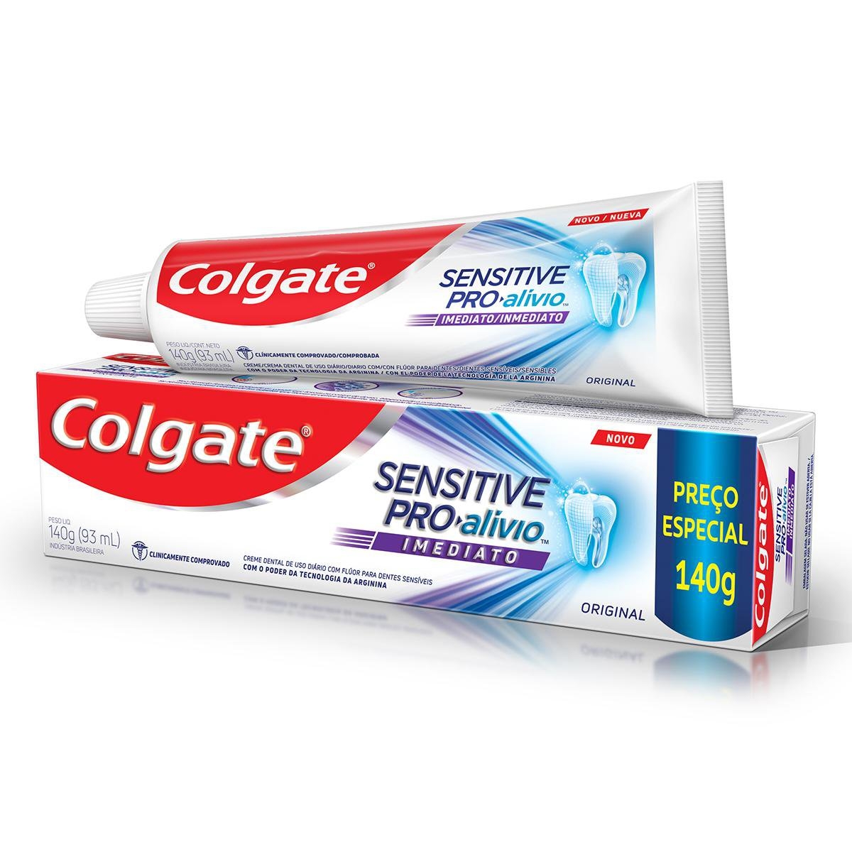 Pasta de Dente Colgate Sensitive Pro-Alívio Imediato em oferta | Droga Raia