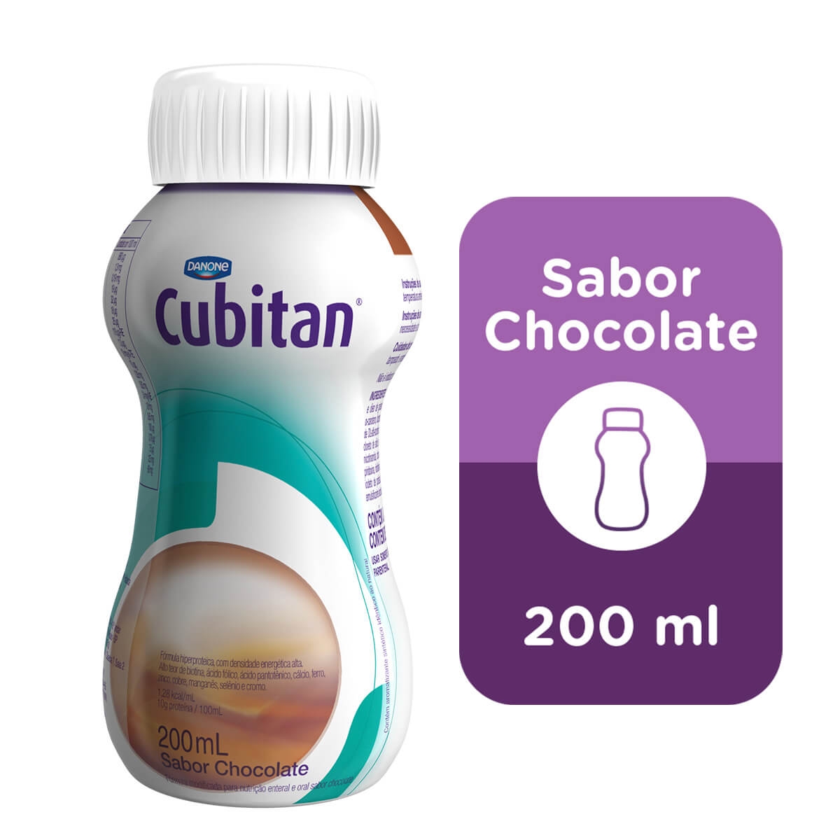 Suplemento Alimentar Cubitan Sabor Chocolate com 200ml | Droga Raia