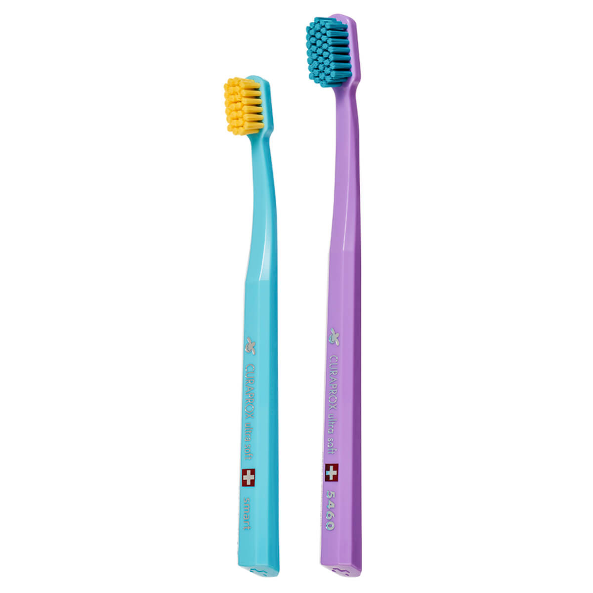 Kit Curaprox Escova de Dente C5 5460 Ultra Soft + C5 Smart Ultra Soft ...