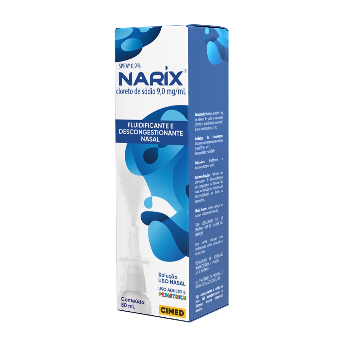Narix Spray Descongestionante Nasal - O que é e para que serve | Droga Raia