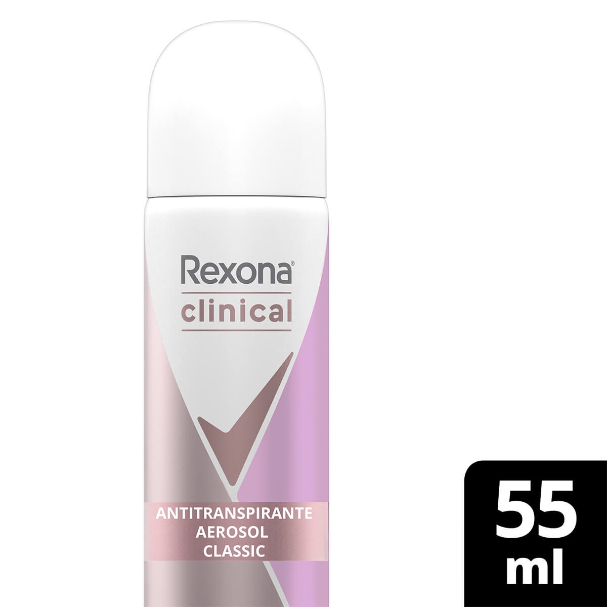 Desodorante Aerosol Antitranspirante Rexona Clinical Classic Feminino ...