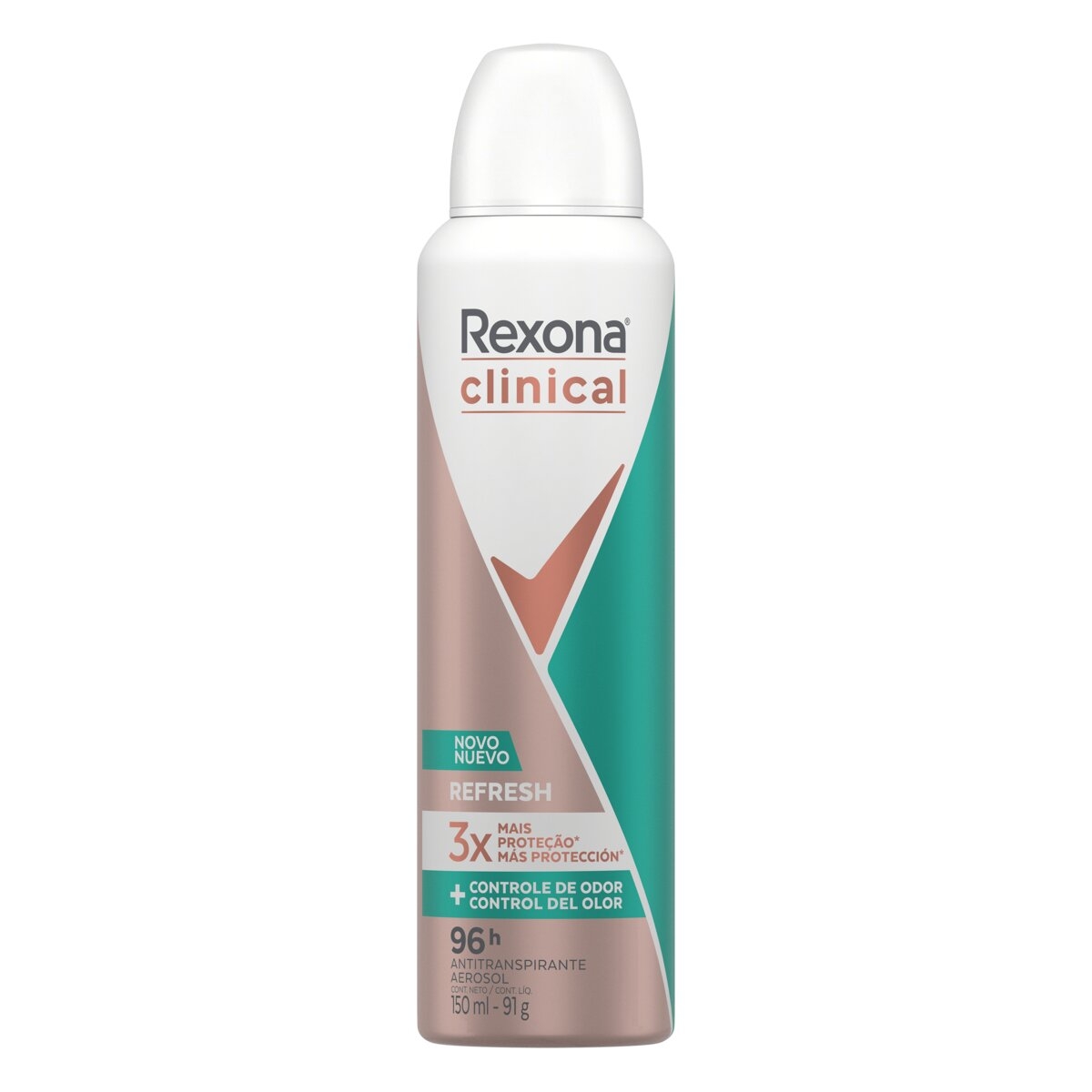 Desodorante Feminino Rexona Clinical Refresh 150ml: Oferta | Droga Raia
