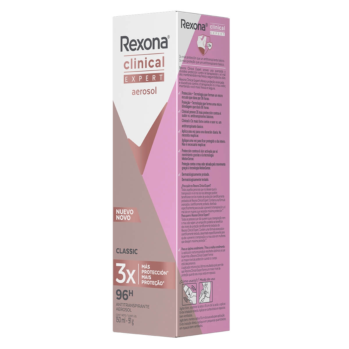 Desodorante Aerosol Rexona Clinical Classic: Promoção online | Droga Raia