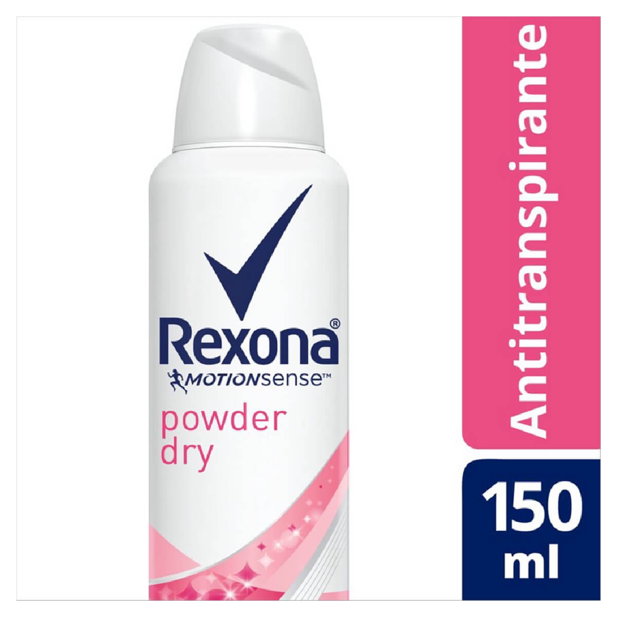 Desodorante Antitranspirante Aerosol Rexona Powder Dry Feminino com ...